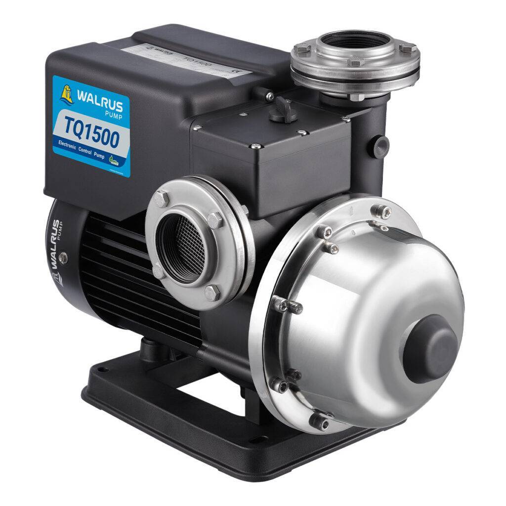 จำหน่าย Electronic Control Pump TQ1500B ปั๊มน้ำอัตโนมัติ เสียงเงียบ - walrus pump