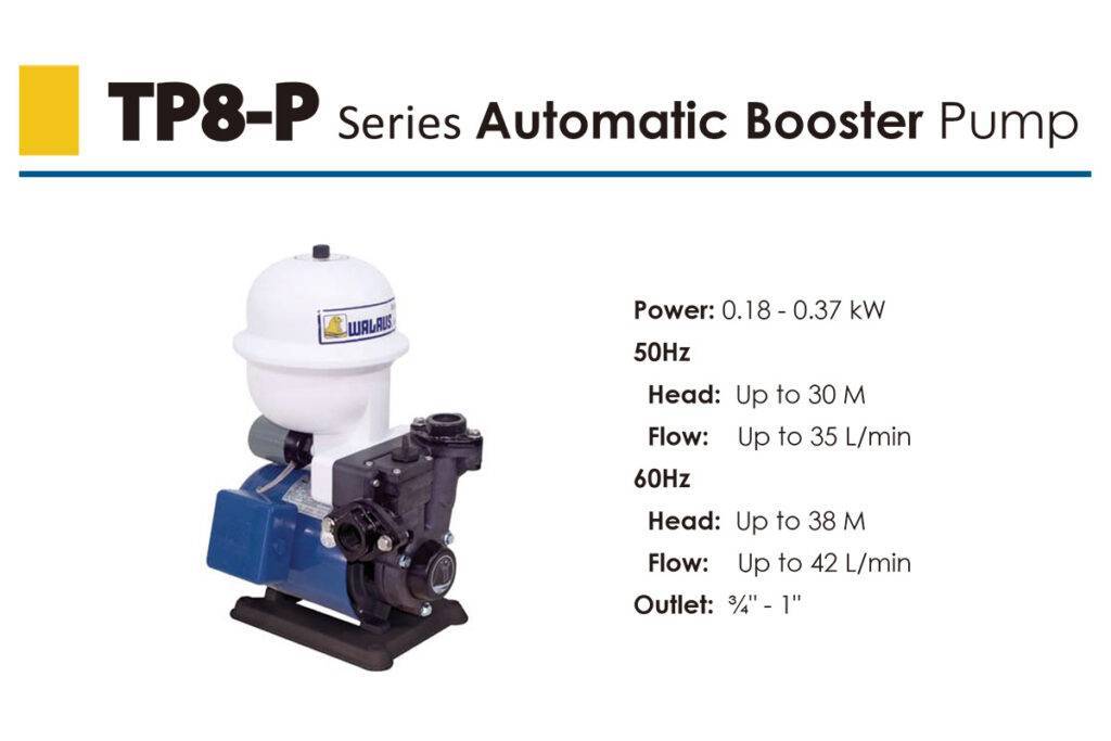 Automatic Booster Pump - Walrus Pump Thailand