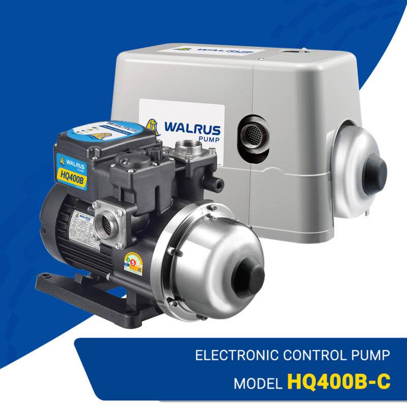 จำหน่าย Electronic Control Pump HQ400BC ปั๊มน้ำอัตโนมัติ เสียงเงียบ ...